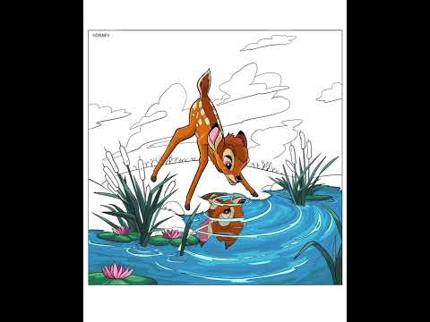 Bambi Timelapse #shorts