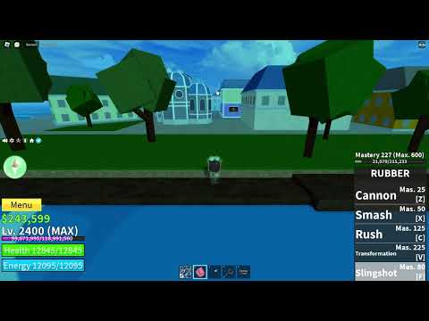 Rubber awakened F move is too op for traveling (Blox Fruits)