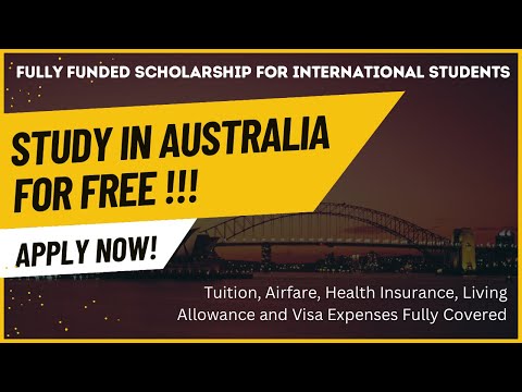Study in Australia for Free | Australia Awards Scholarship for International Students Intake 2025
