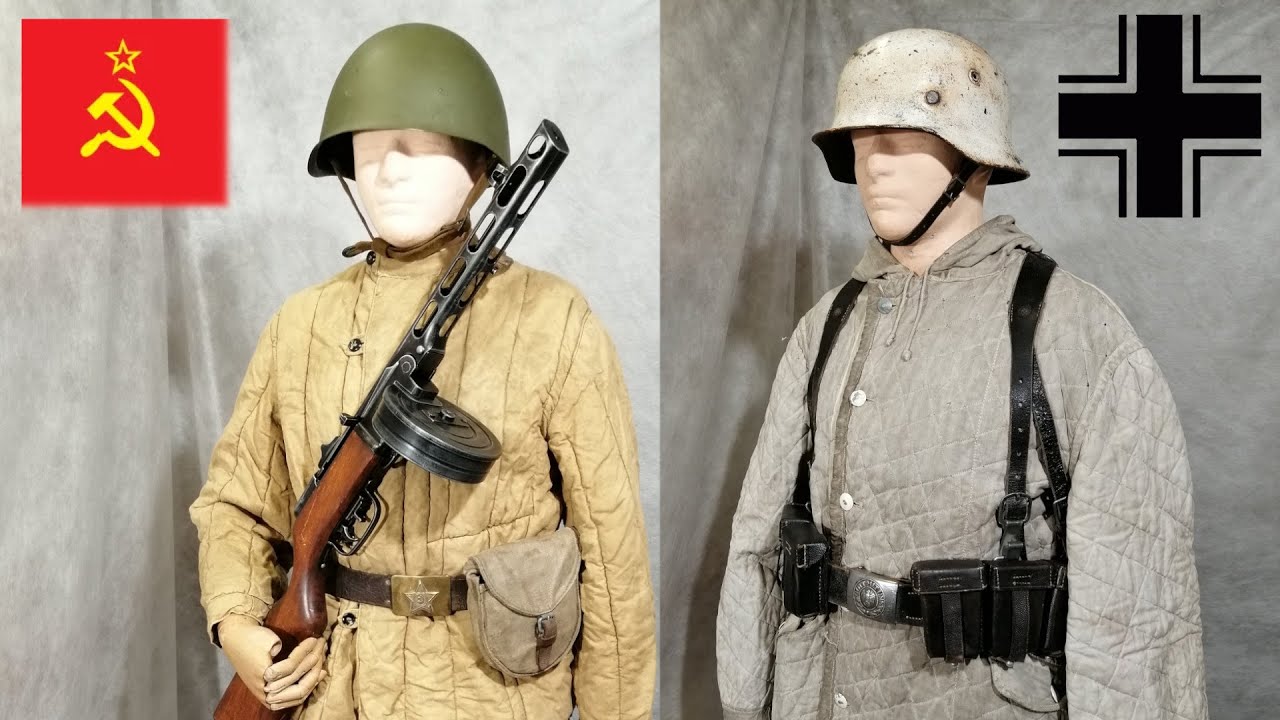 RUSSIAN & GERMAN WINTER UNIFORM WW2