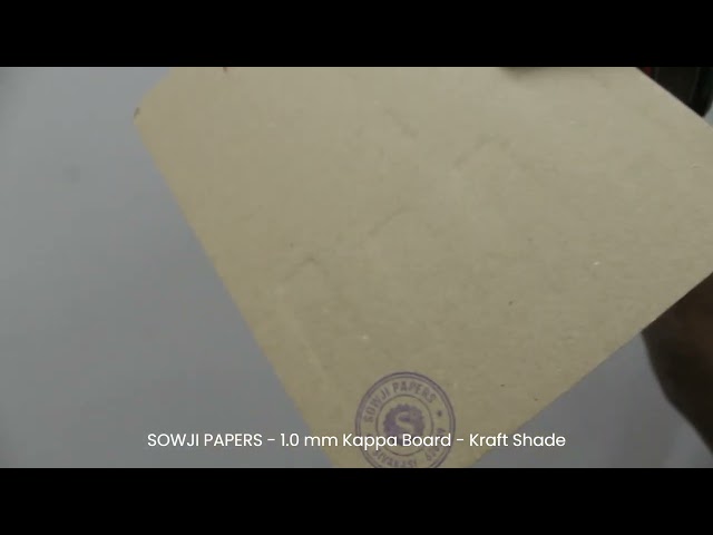 Paper Board - Kappa Board & Muda Board Manufacturer from Sivakasi