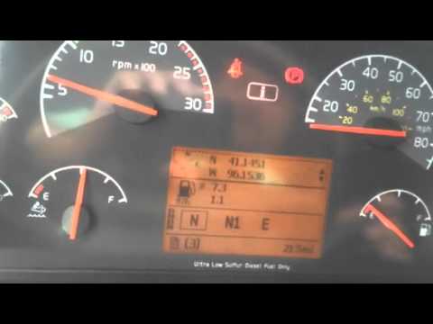 How to Change the Dash Display in Your Volvo Truck