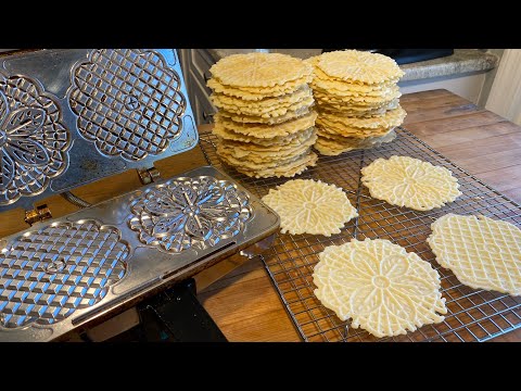 Pizzelles - Italian Cookie