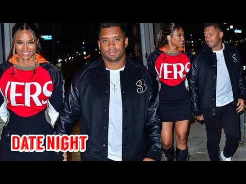 Ciara reads Why Not You book to Win Wilson + with Russell Wilson holding hands on date night