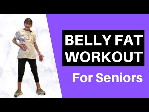 Exercises To REDUCE BELLY FAT - 10 Minutes - Senior Fitness