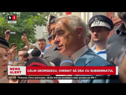 CĂLIN GEORGESCU, AȘTEPTAT LA CONTROL JUDICIAR_Știri B1TV_25 iunie 2025