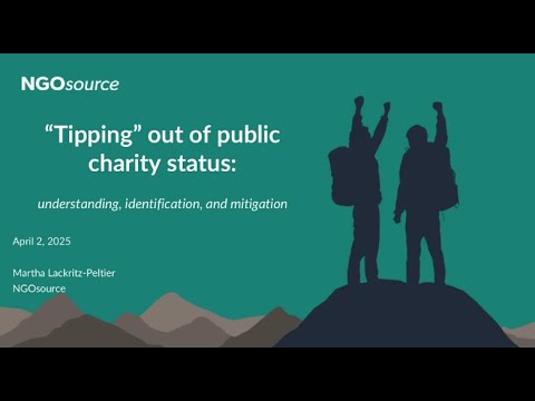 Navigating the Risk of "Tipping" in International Grantmaking