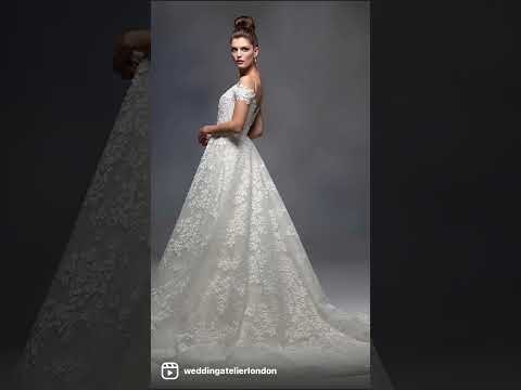 LAZARO BRIDAL WEDDING DRESSES at Wedding Atelier London.