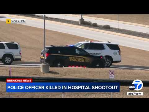 1 officer dead, 5 others injured in shooting at Pennsylvania hospital