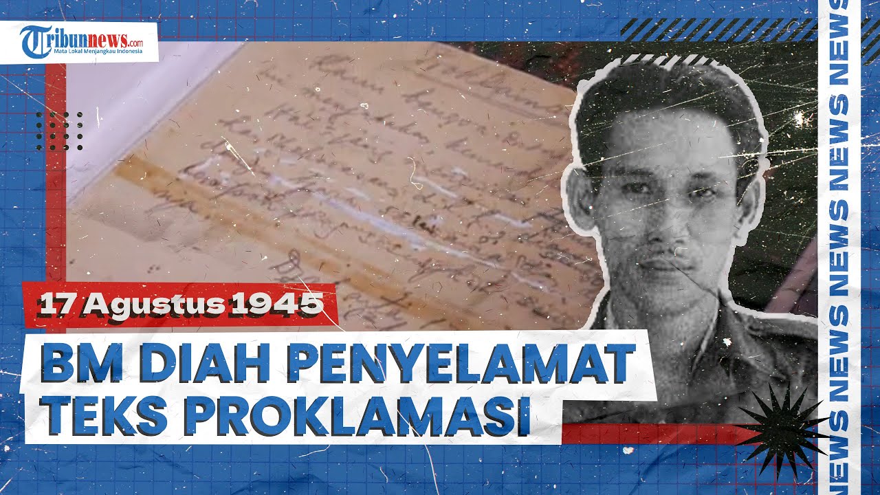 Teks Proklamasi Tulisan Tangan Soekarno Sempat Dibuang ke Tempat Sampah ...