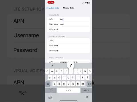 Updating IPhone IOS with KeySIM’s private APN. Connect to Vodafone O2 EE & 3 from one SIM card