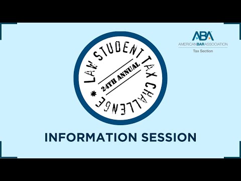 2024-2025 Law Student Tax Challenge Information Session