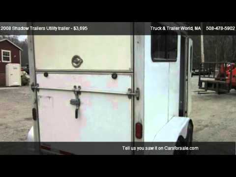 2008 Shadow Trailers Utility trailer - for sale in Mendon, MA 01756