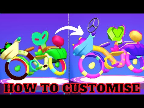 How To Customise Vehicles In PKXD 🚲🛵🏍