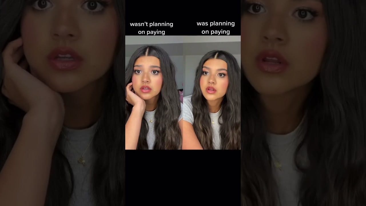 ACTING CHALLENGE: planning to pay? which side do you prefer