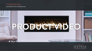 Astria Compass DLX Direct-Vent Contemporary Gas Fireplace - Hearth ...