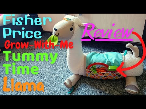 Grow-with-me Tummy Time Llama from Fisher-Price Review