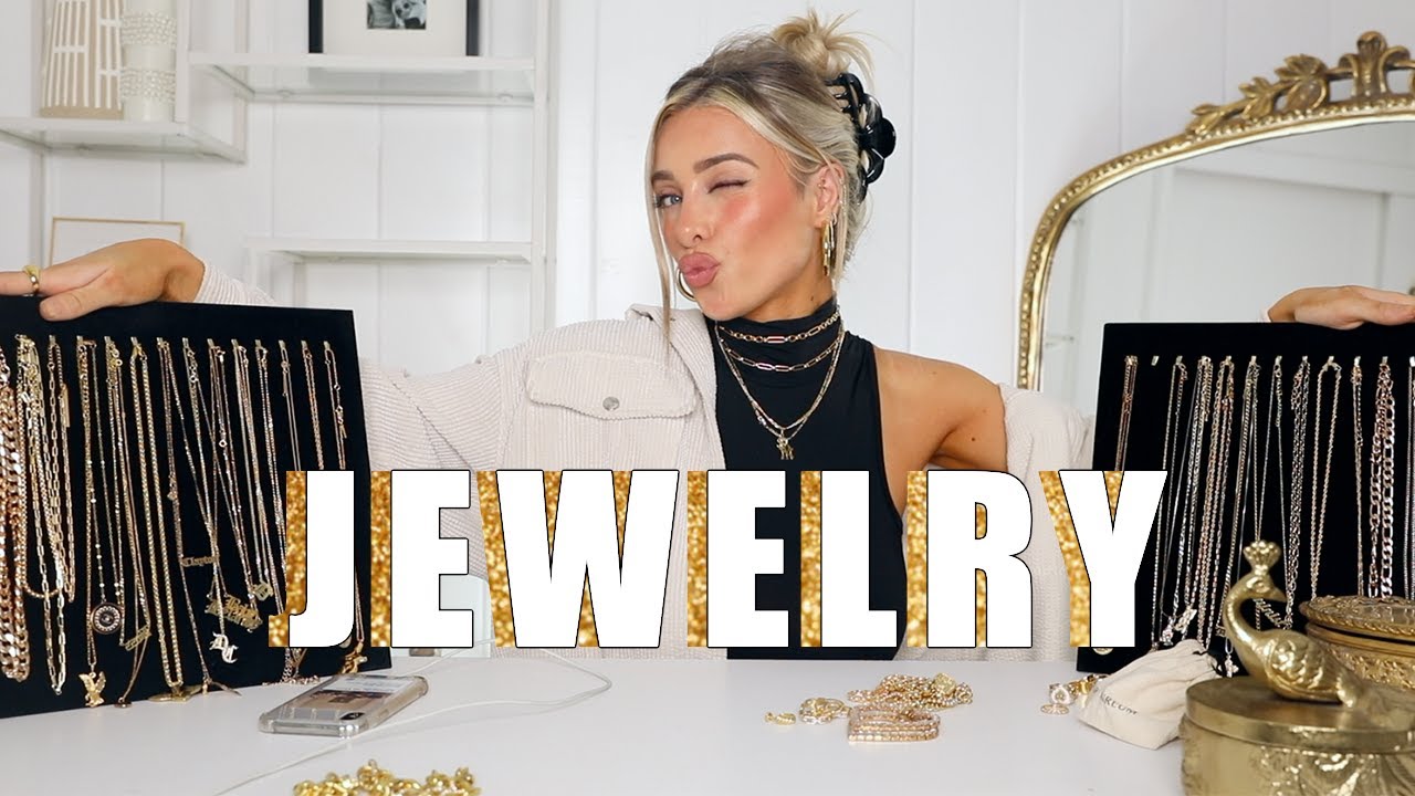 JEWELRY COLLECTION + EAR TOUR | NECKLACES, RINGS, EARRINGS, BRACELETS