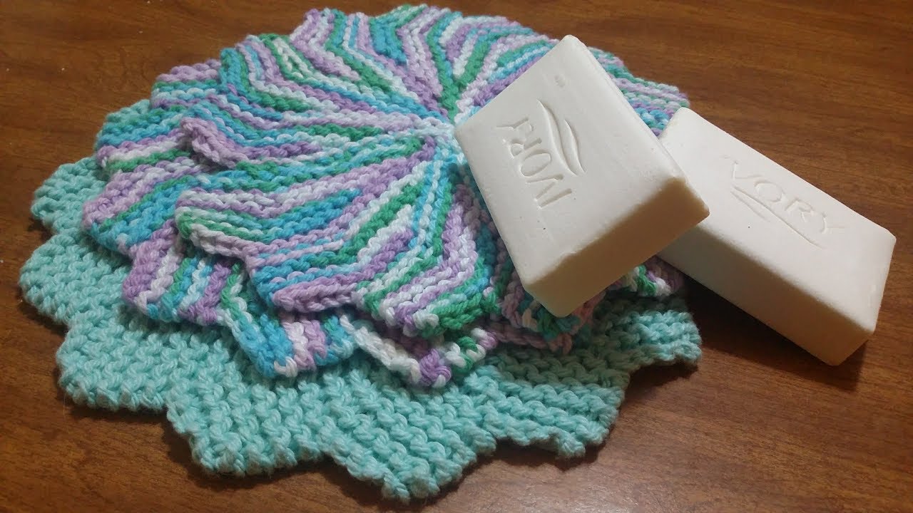 FREE Knitting Tutorial: Dishcloth or Washcloth