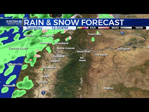 RAIN & SNOW FORECAST