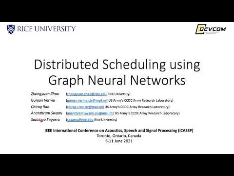 GitHub - zhongyuanzhao/distgcn: Link Scheduling using Graph Neural Networks, IEEE TWC