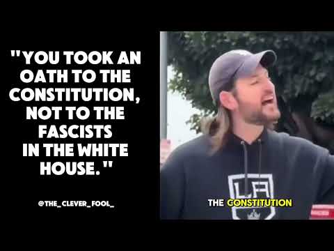 That's Wyatt Russell not just a protestor. Kurt and Goldie did well.