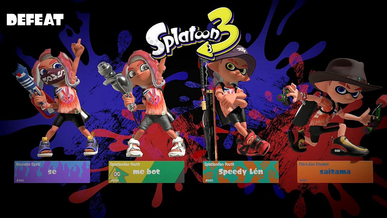 THE INKBRUSH/SPLAT BOMB/KILLER WAIL 5.1 - SPLATFEST WORLD PREMIERE | SPLATOON 3 - PLAYTHROUGH