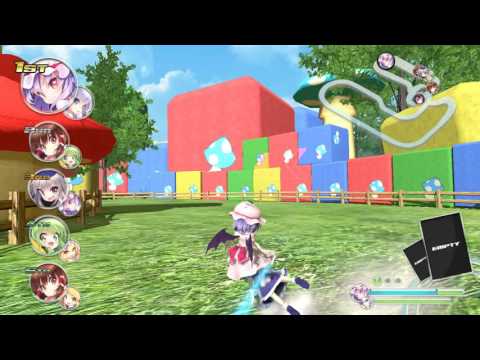 Touhou Racing Game | Gensou Skydrift | Track 1 + Download link