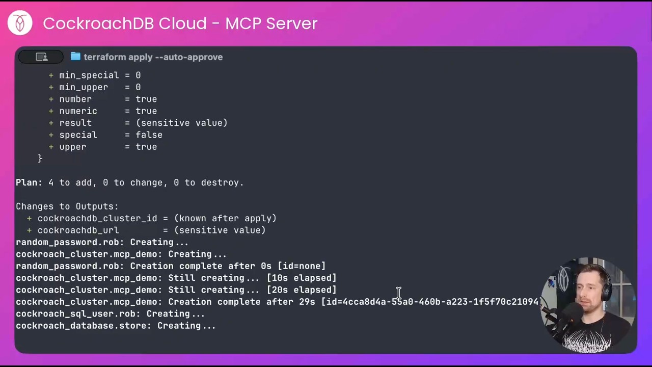 CockroachDB Cloud MCP Server