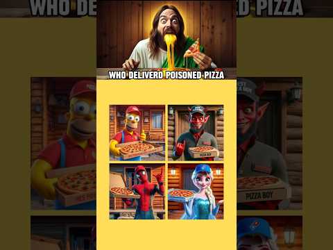 Who Delivered Poisoned Pizza to Jesus! Jesus Quiz
