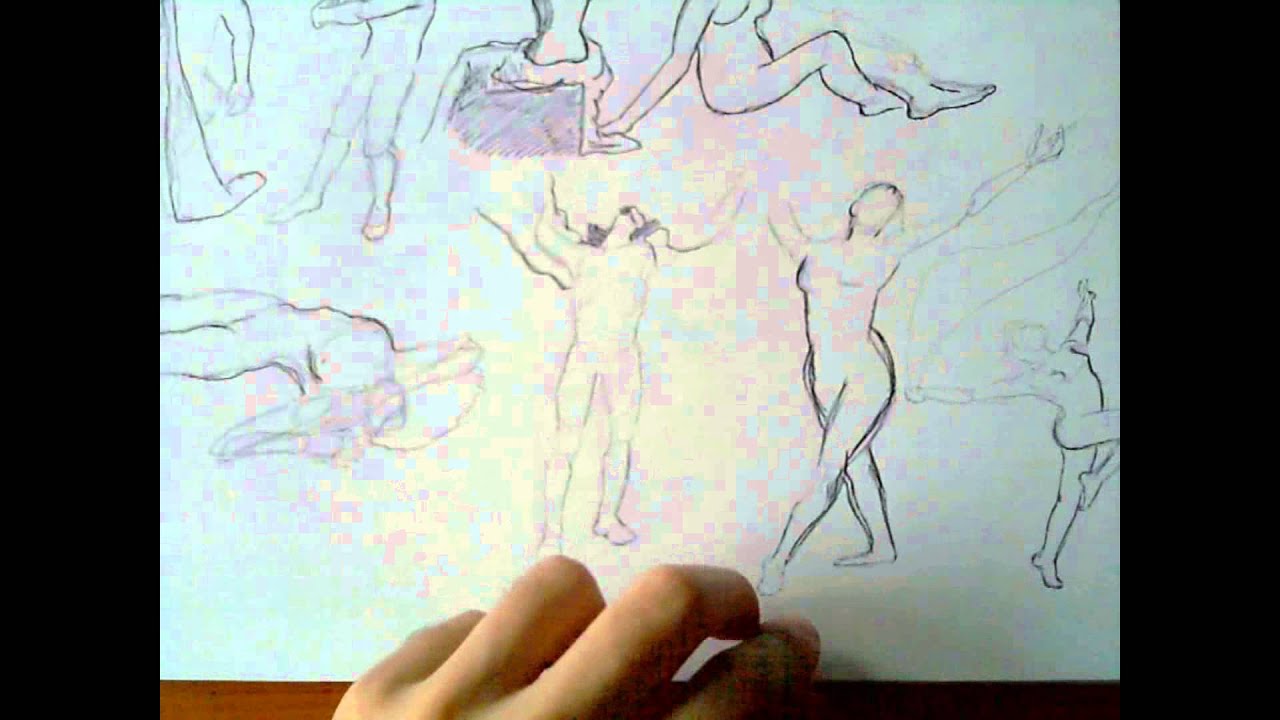 Drawing Practice Week #1: Figure Drawing / Poses