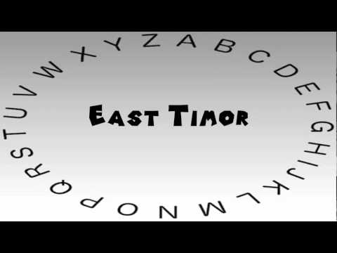 How to Say or Pronounce East Timor