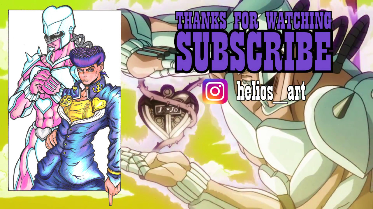 [SPEED DRAWING] JJBA - Josuke Higashikata & Crazy Diamond