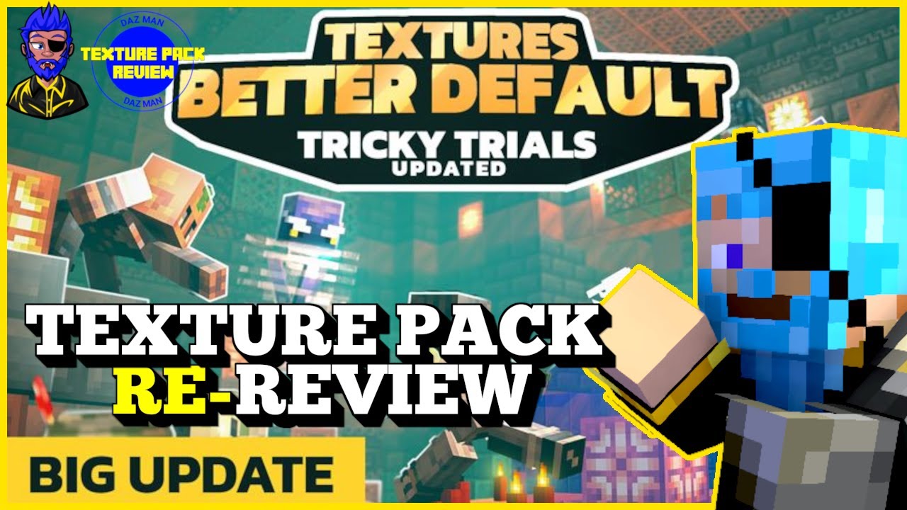 Better Default Textures Texture Pack Re-Review ¦ Daz Man Minecraft Texture Pack Review ¦ Minecraft