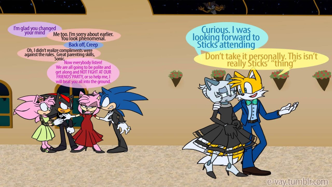 Fancy Party Shenanigans Part 2 (Comic by E-VAY)