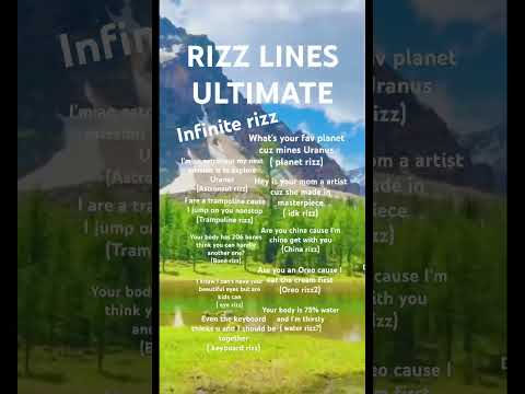 Rizz lines ULTIMATE #rizz
