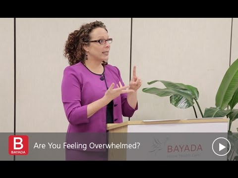 Are You Feeling Overwhelmed Caring for Someone with Dementia?