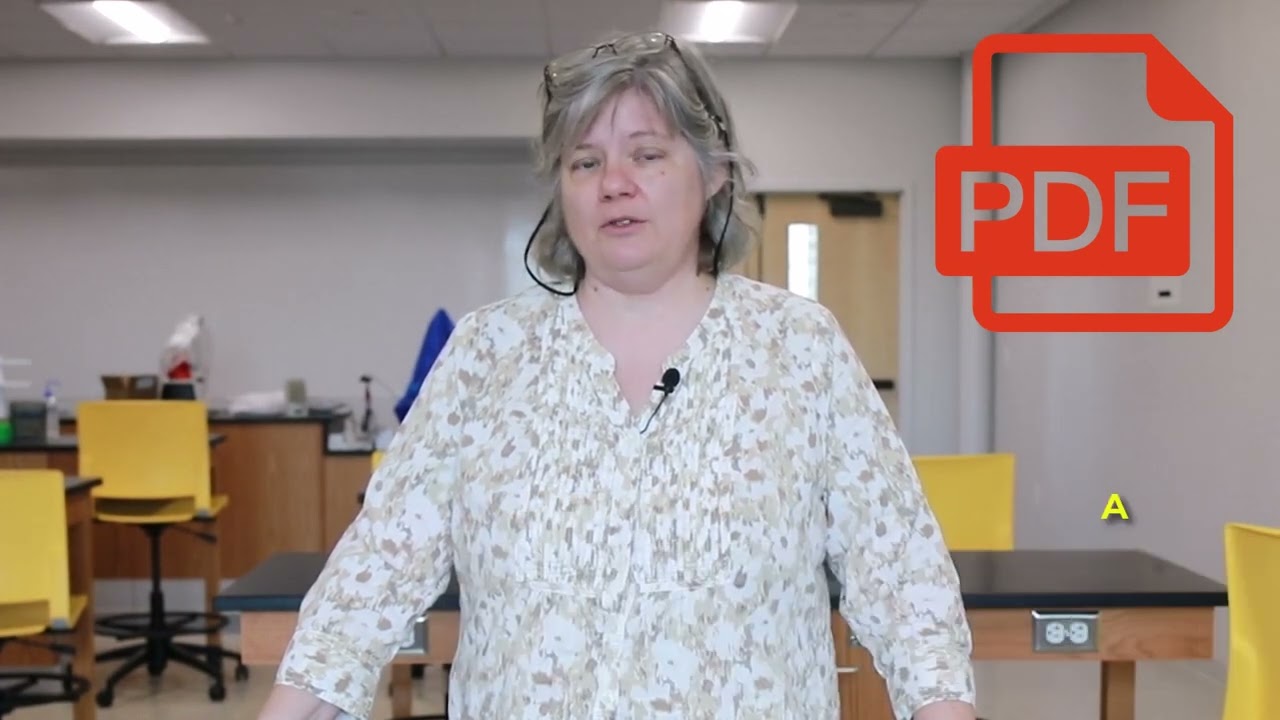 BIO 111 Labs: PDF Use