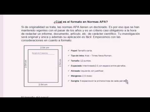 FORMATO DE LAS NORMAS APA EN WORD