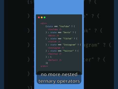 Using switch in React JSX