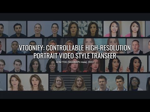 VToonify – Cartoonify your video using AI – pIXELsHAM