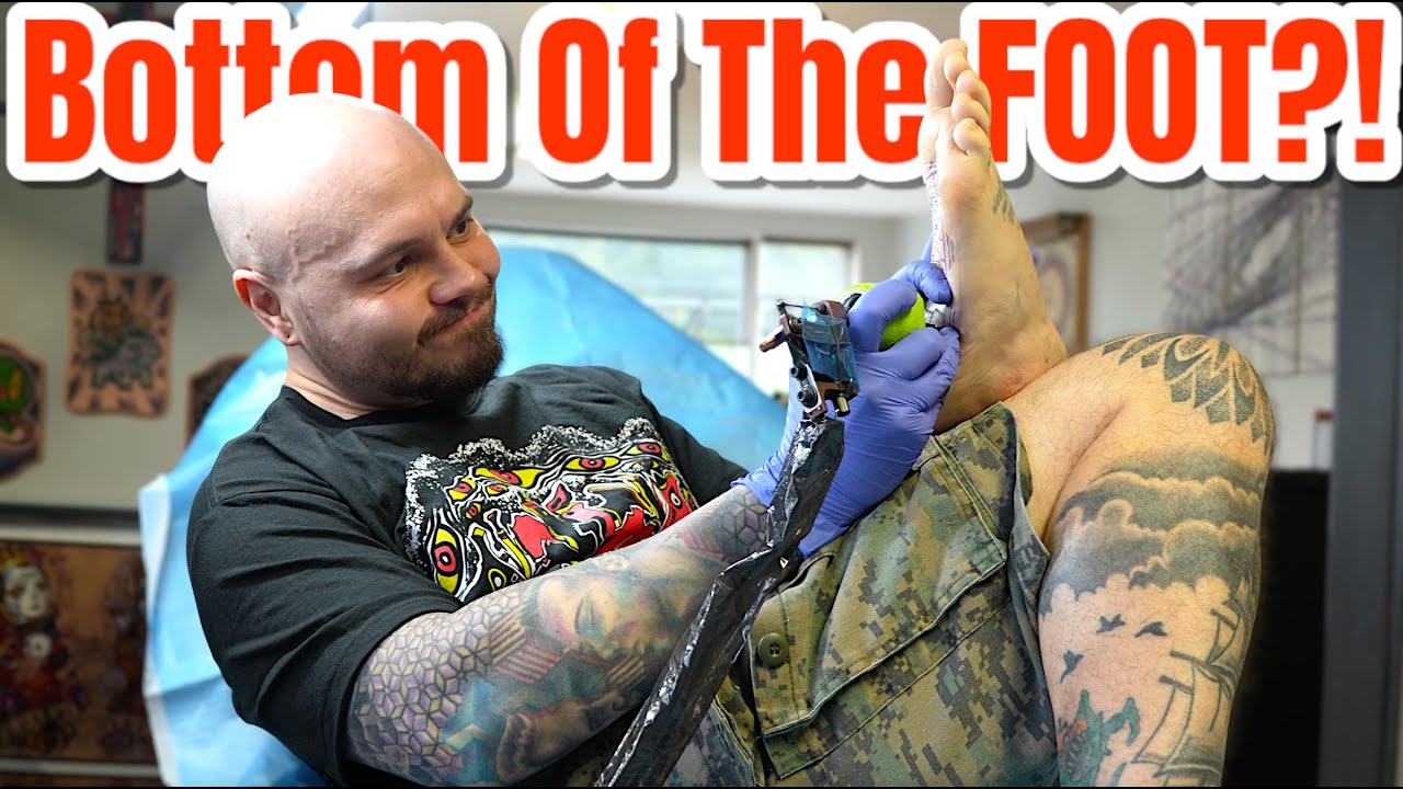 I Tattooed The Bottom Of My Foot