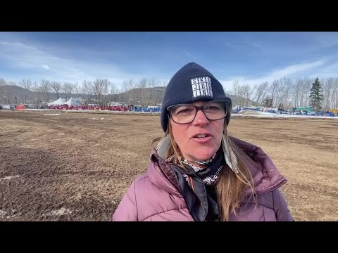 Ski joring finals in Red Lodge