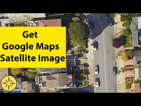 Get satellite image from Google Maps
