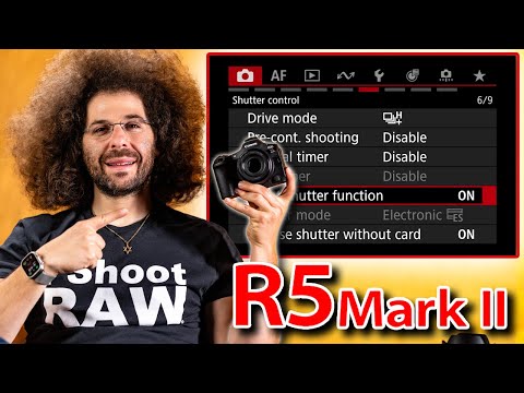 Canon R5 II: User's guide