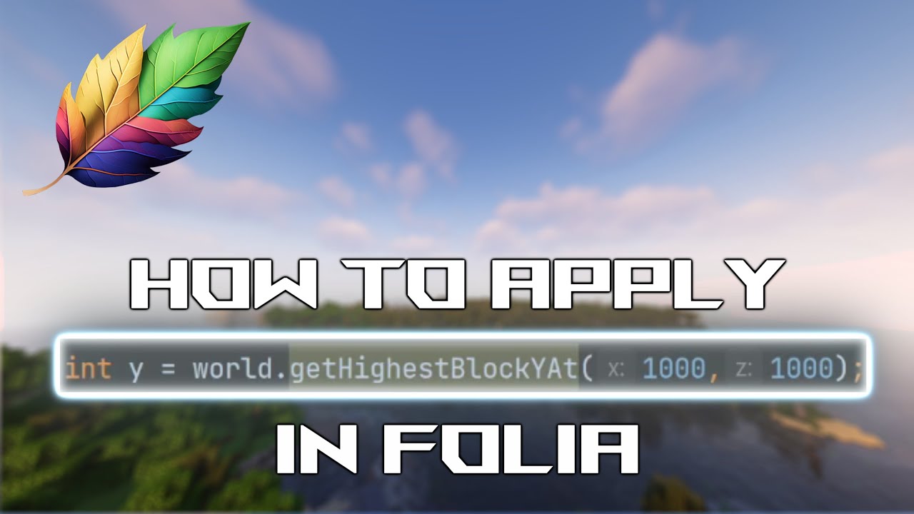 Folia plugin development- How to apply GetHighestBlock event in Folia