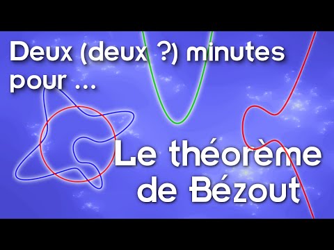 2 minutes pour le théorème de Bézout | Math Online Tom Circle