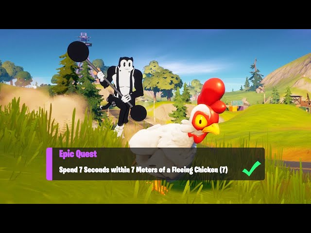 Fortnite Chicken Locations: How to spend 7 seconds within 7 meters of a ...