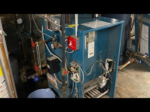 Steam Boiler Conversion to Hydronic Hot Water Heating - Step by Step Retrofit Video